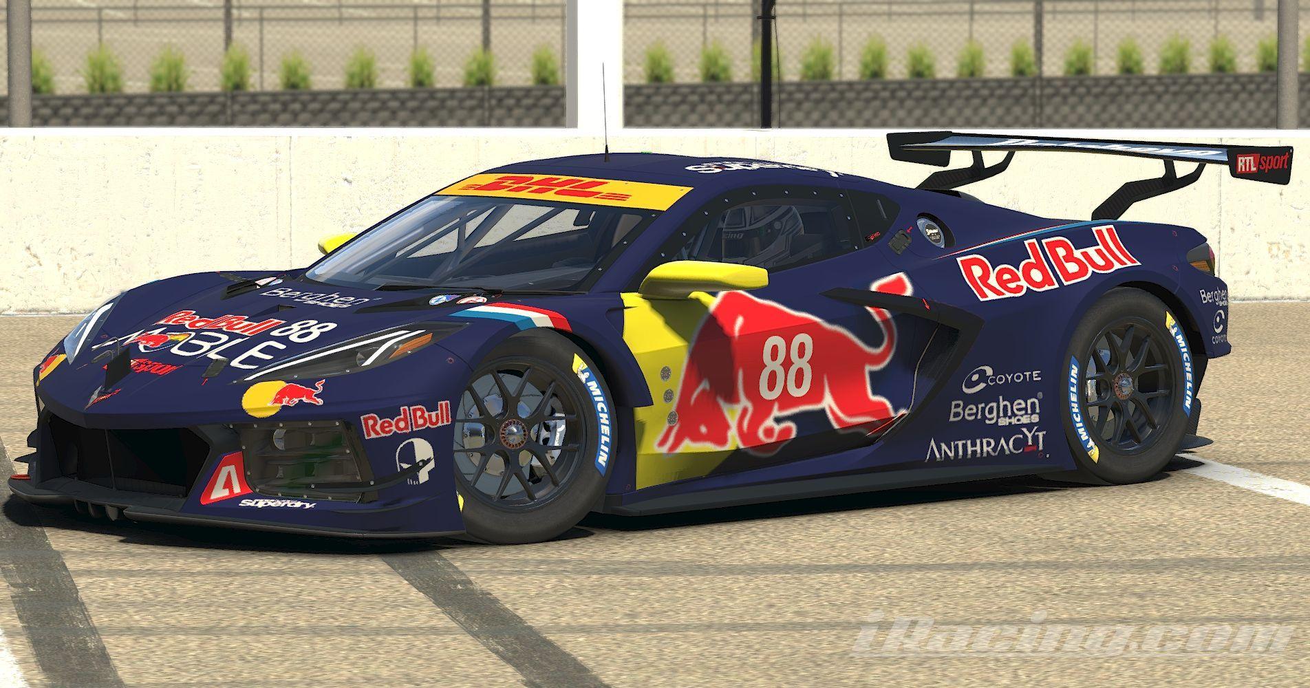 RedBull Mobile Corvette C8R by Stephane Parent - Trading Paints