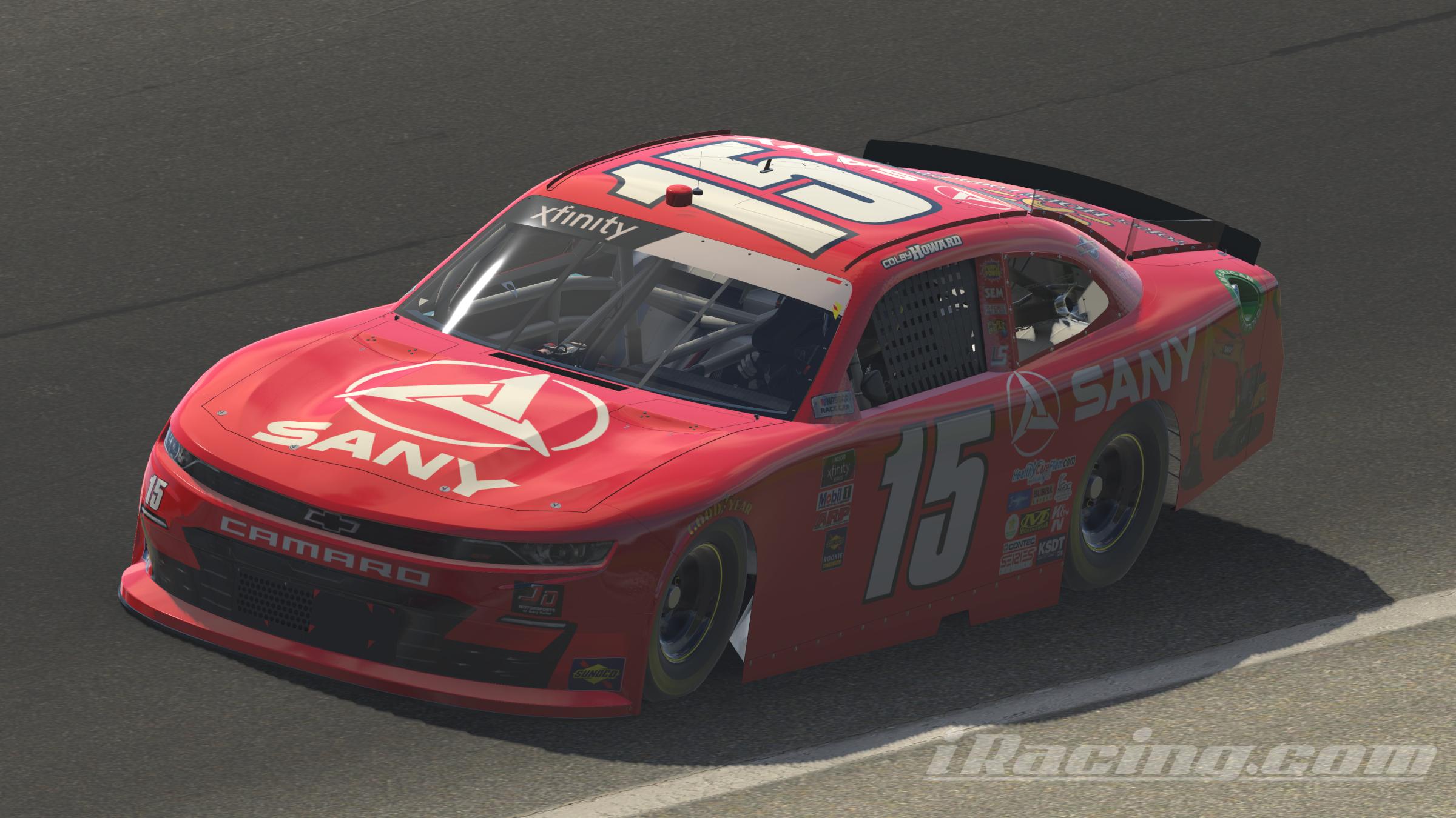 2020 Colby Howard SANY Red Chevrolet *CUSTOM NUMBERS* by Leighton B ...