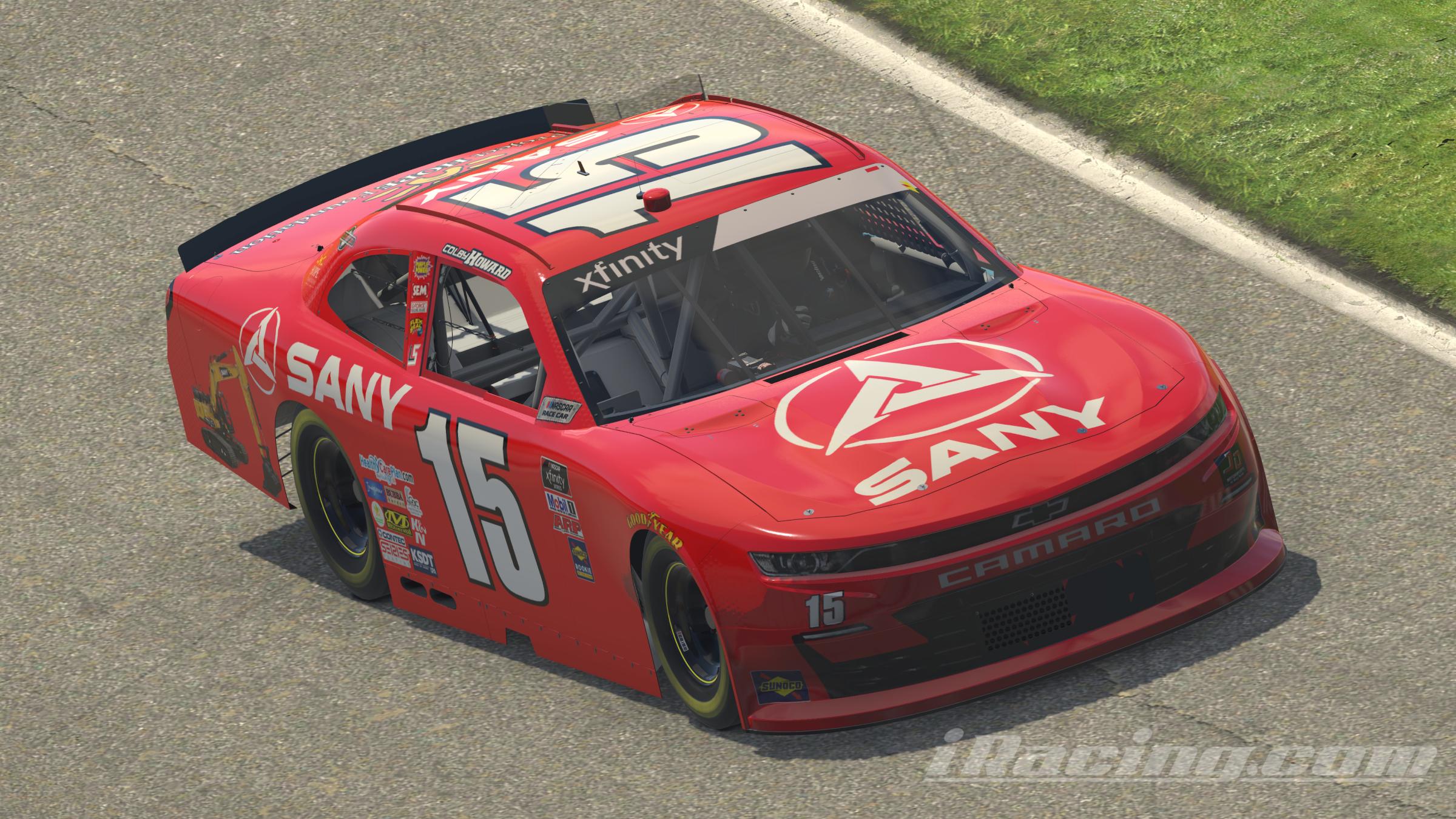 2020 Colby Howard SANY Red Chevrolet *CUSTOM NUMBERS* by Leighton B ...