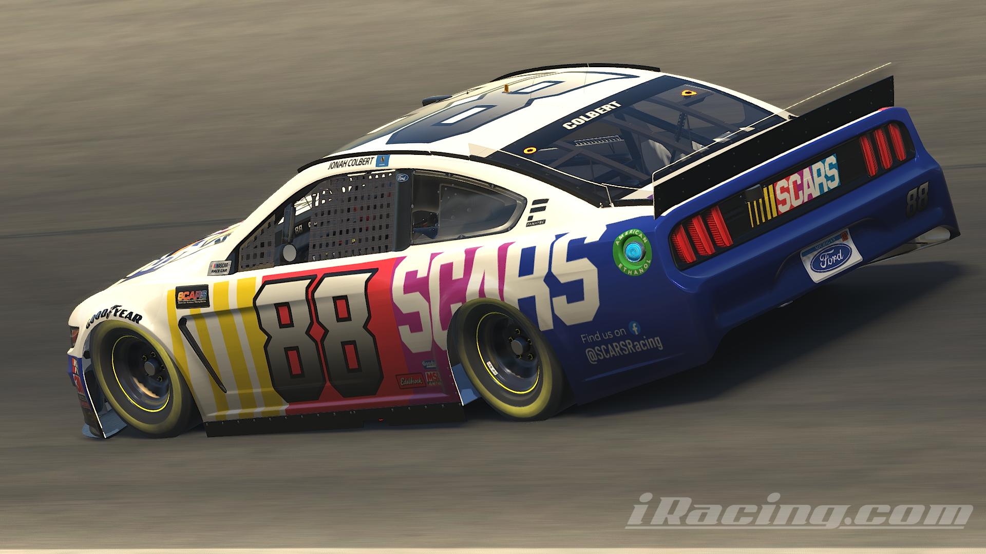 SCARS NASCAR Racing Papyrus Throwback (Custom Number) by Jonah Colbert ...