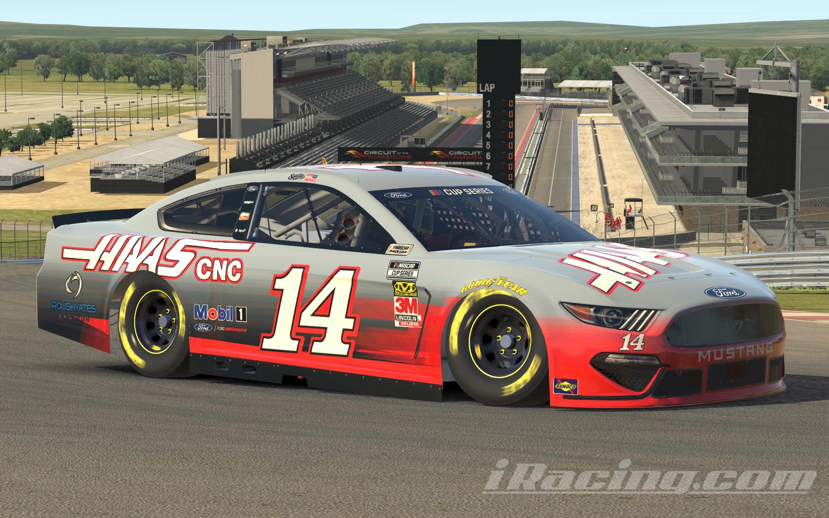 Tony Stewart COTA Test #14 Mustang by Cody Sider - Trading Paints