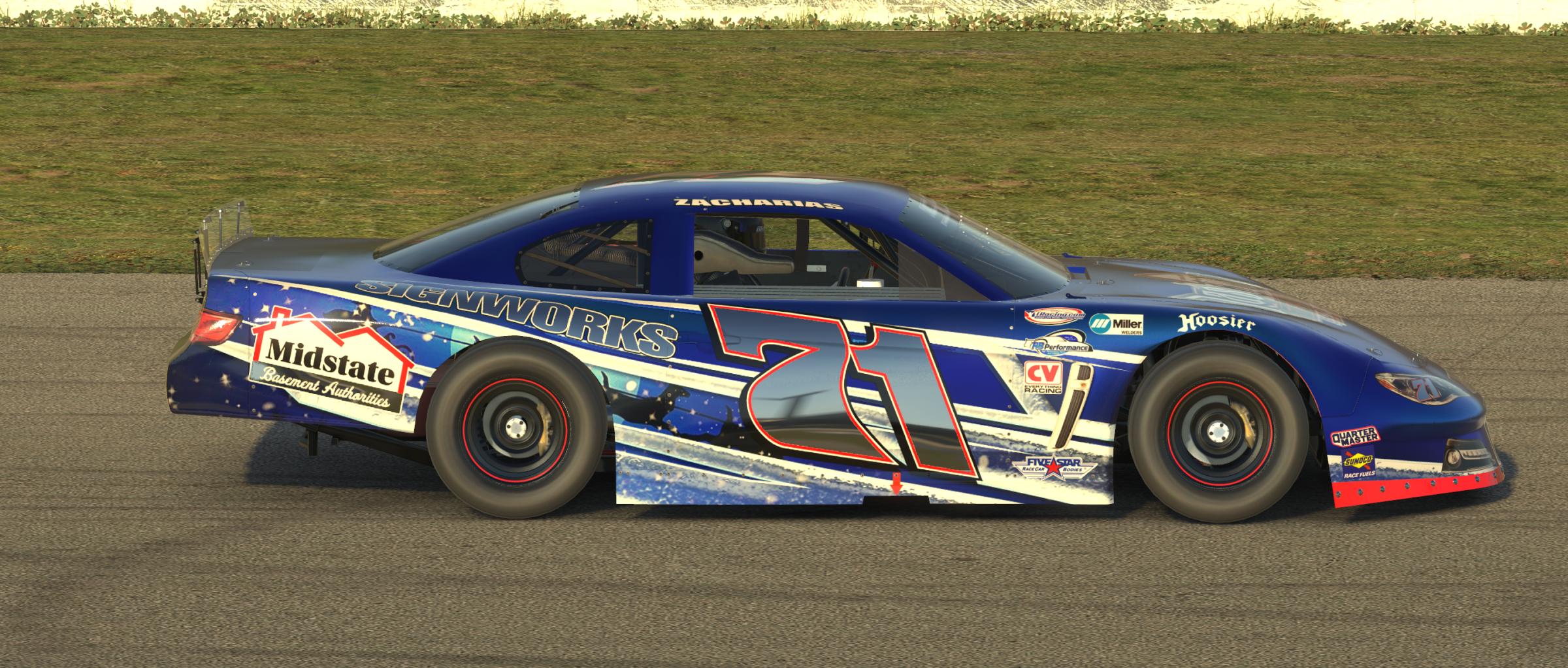 Super Late Model - Zacharias Christmas by Cameron C. - Trading Paints