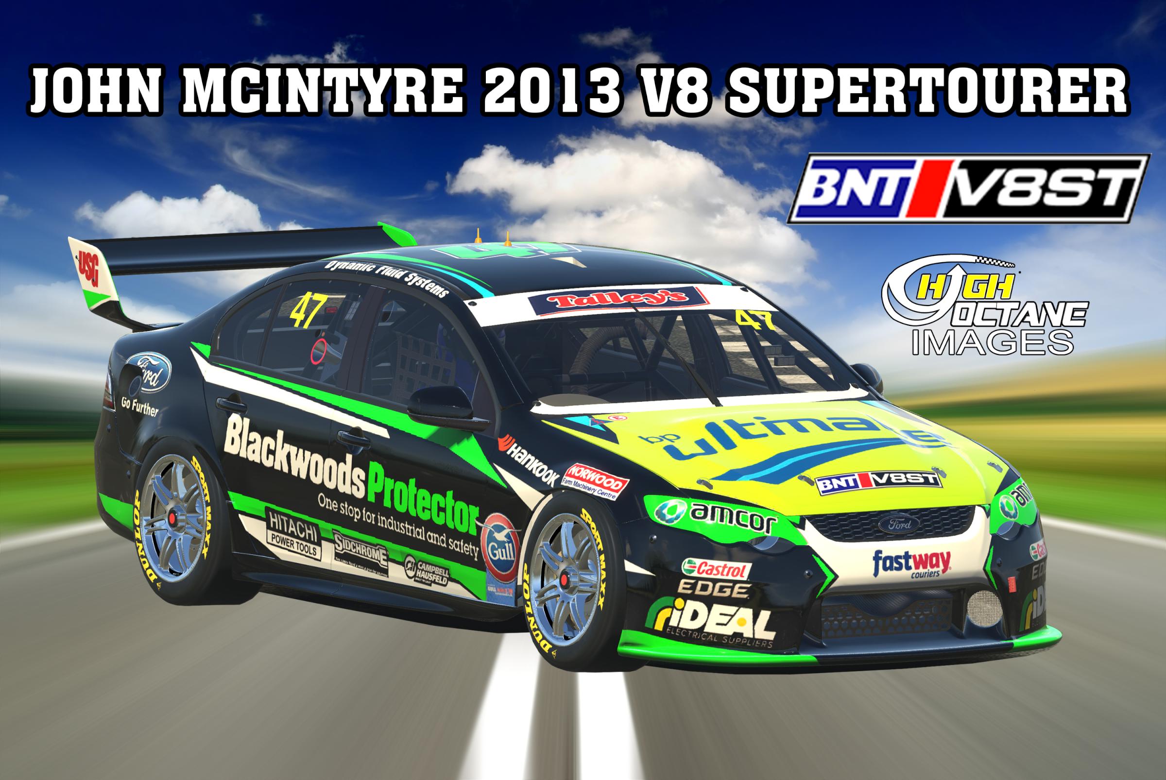 John McIntyre 2013 V8 Supertourer by Matt Heywood - Trading Paints