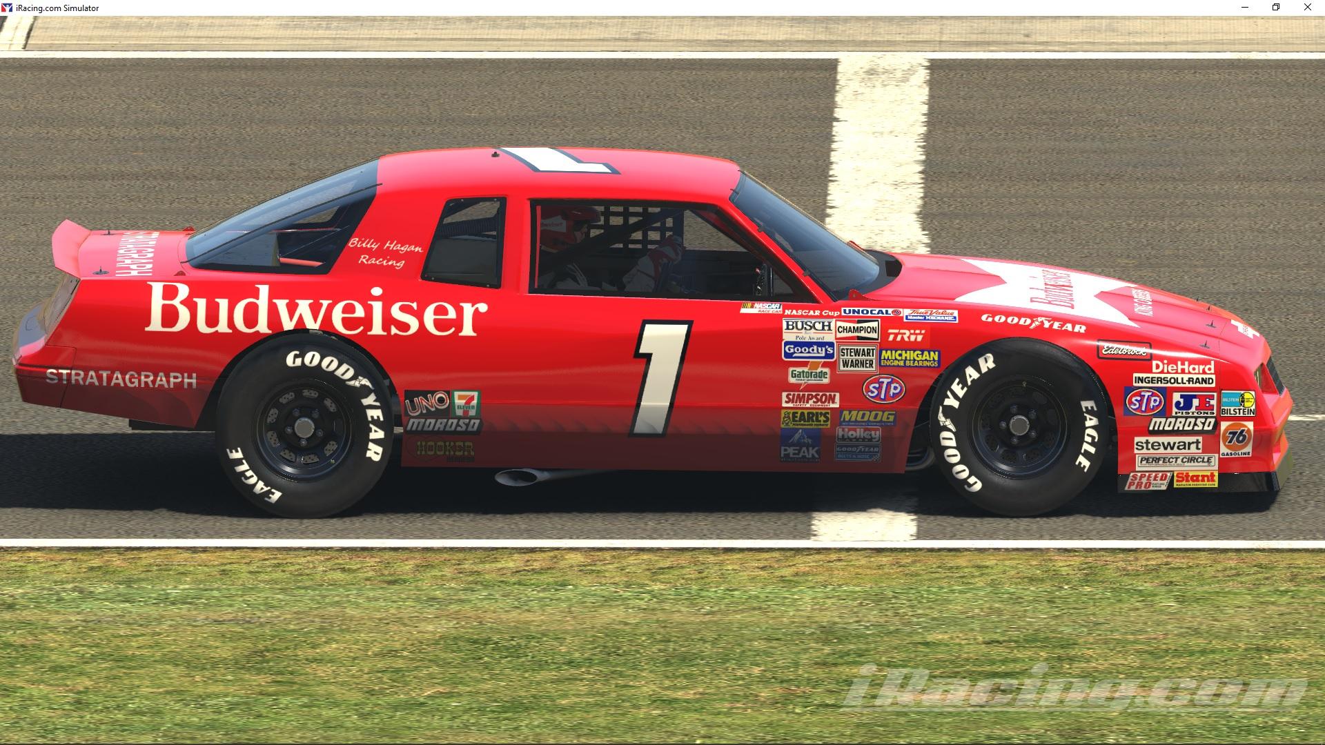Terry Labonte 1983 Budweiser Chevrolet by Mike Clifton - Trading Paints