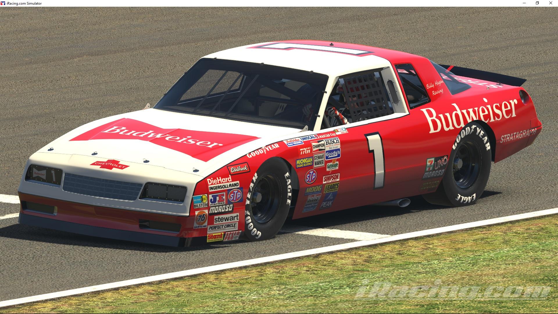 Terry Labonte 1983 Budweiser Chevrolet by Mike Clifton - Trading Paints