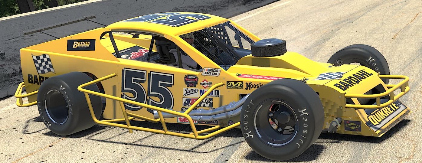 BARDAHL sponsored Whelan Modified by Christopher Rives - Trading Paints