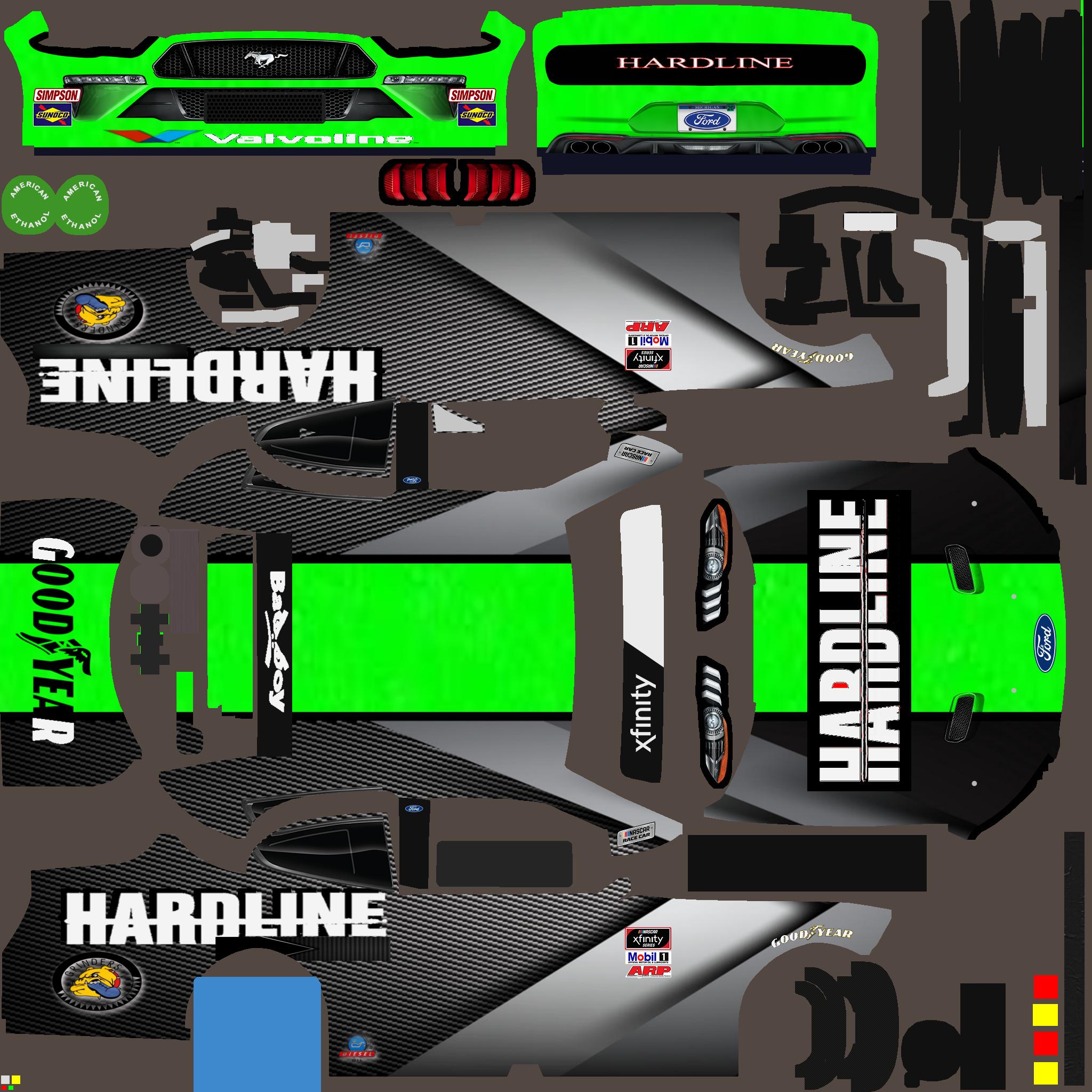 hardline by Eric Blount - Trading Paints