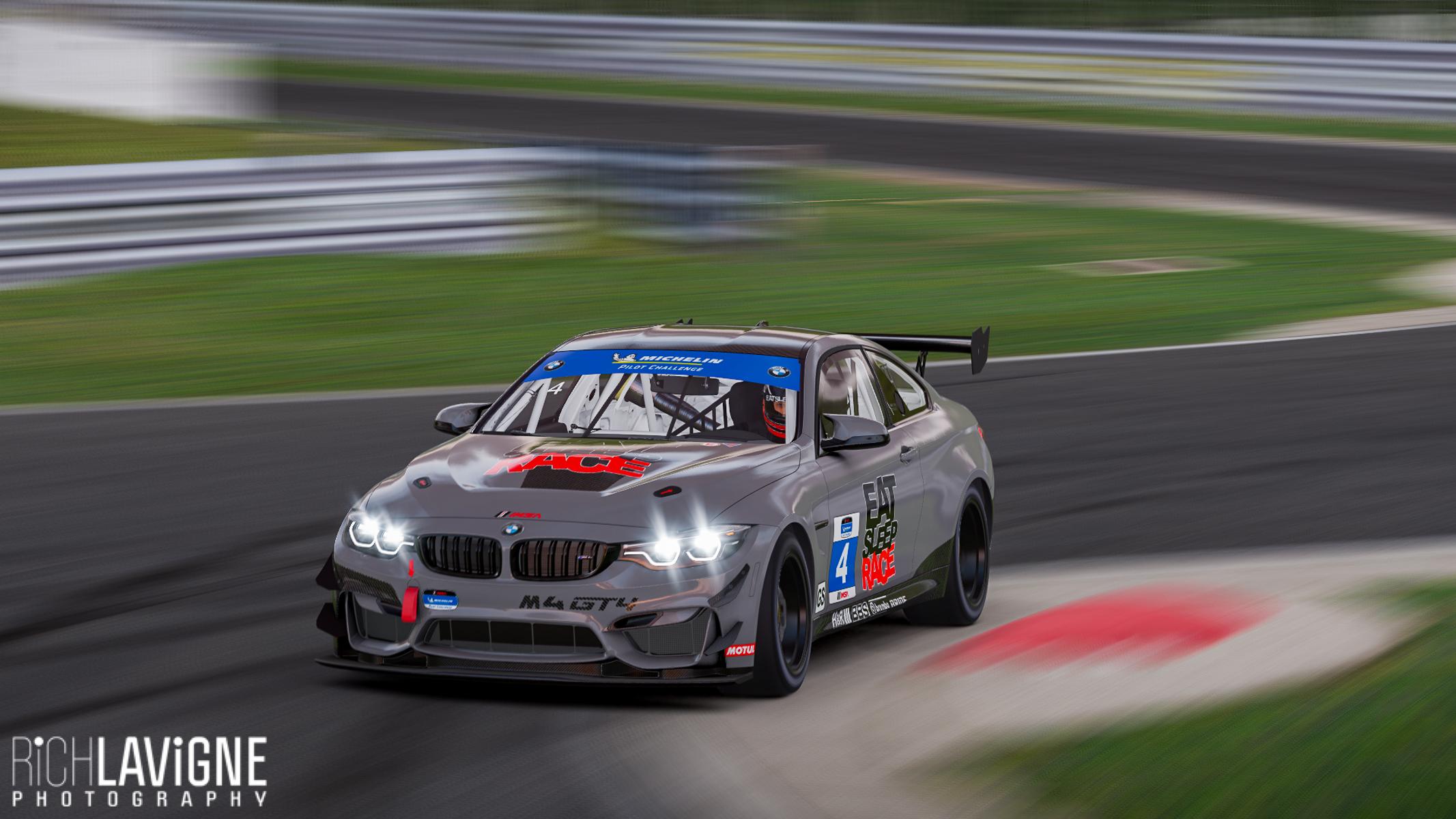 EatSleepRace Grey & CF M4 GT4 by Richard Lavigne - Trading Paints