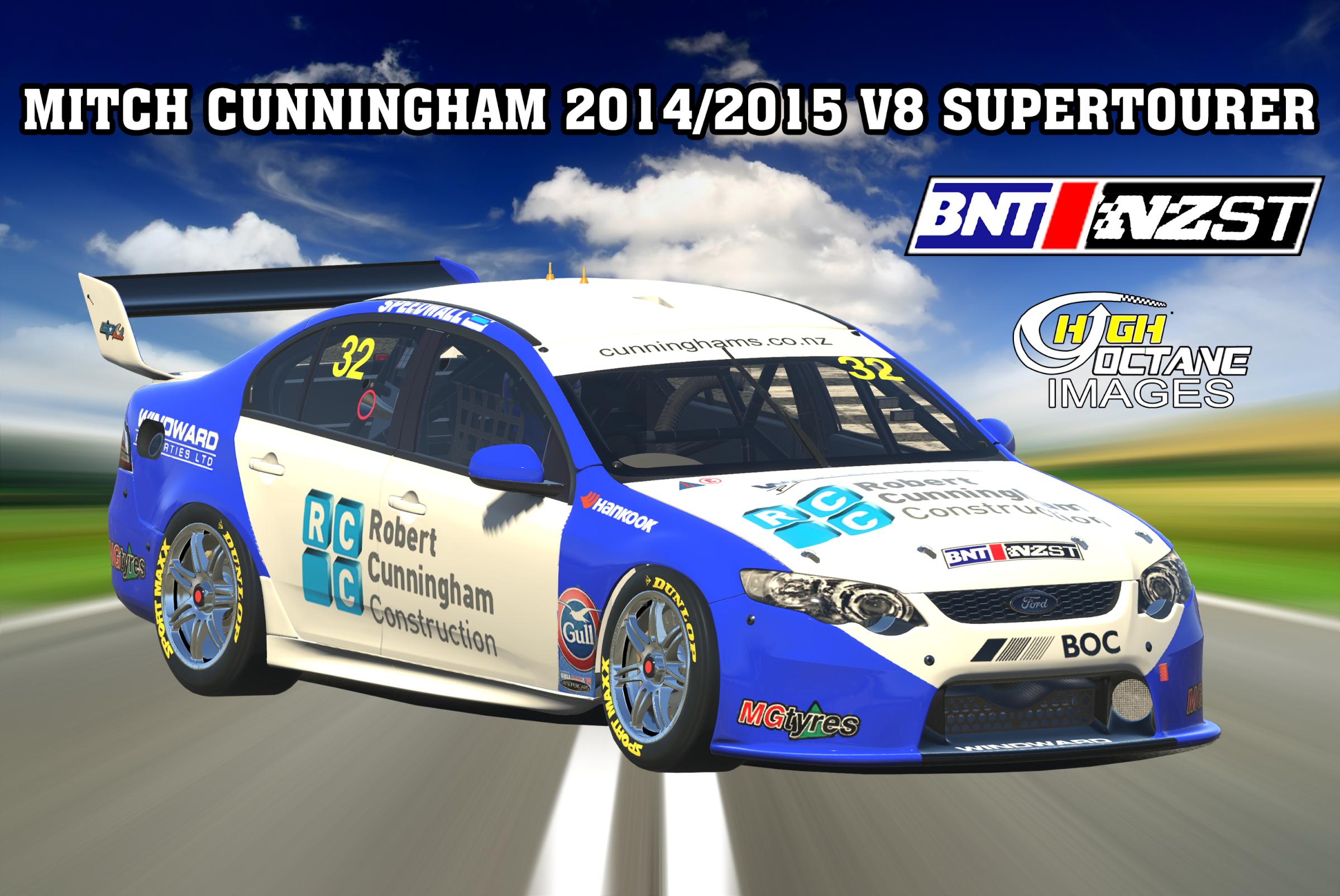 Mitch Cunningham 2014/2015 V8 Supertourer by Matt Heywood - Trading Paints