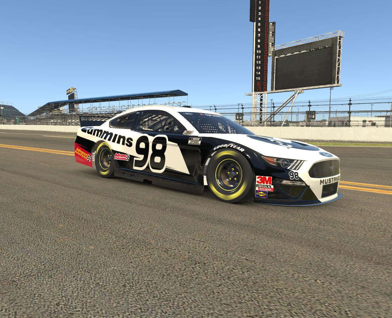 Cummins Cup Series Mustang by Stephen Black - Trading Paints