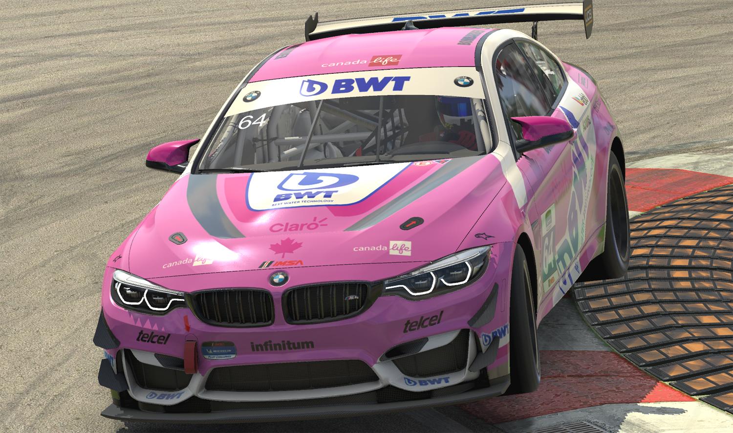 BWT Racing Point BMW M4 GT4 by Warren M. - Trading Paints