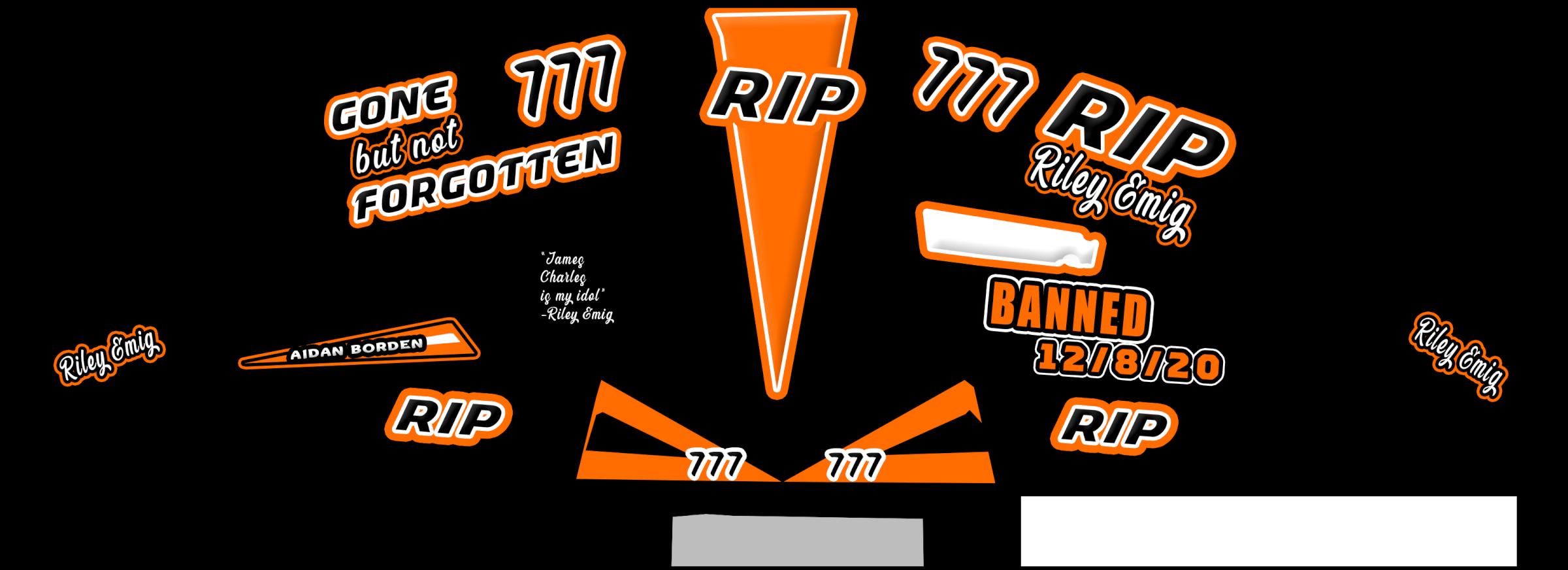 RIP Riley Emig by Aidan Borden - Trading Paints