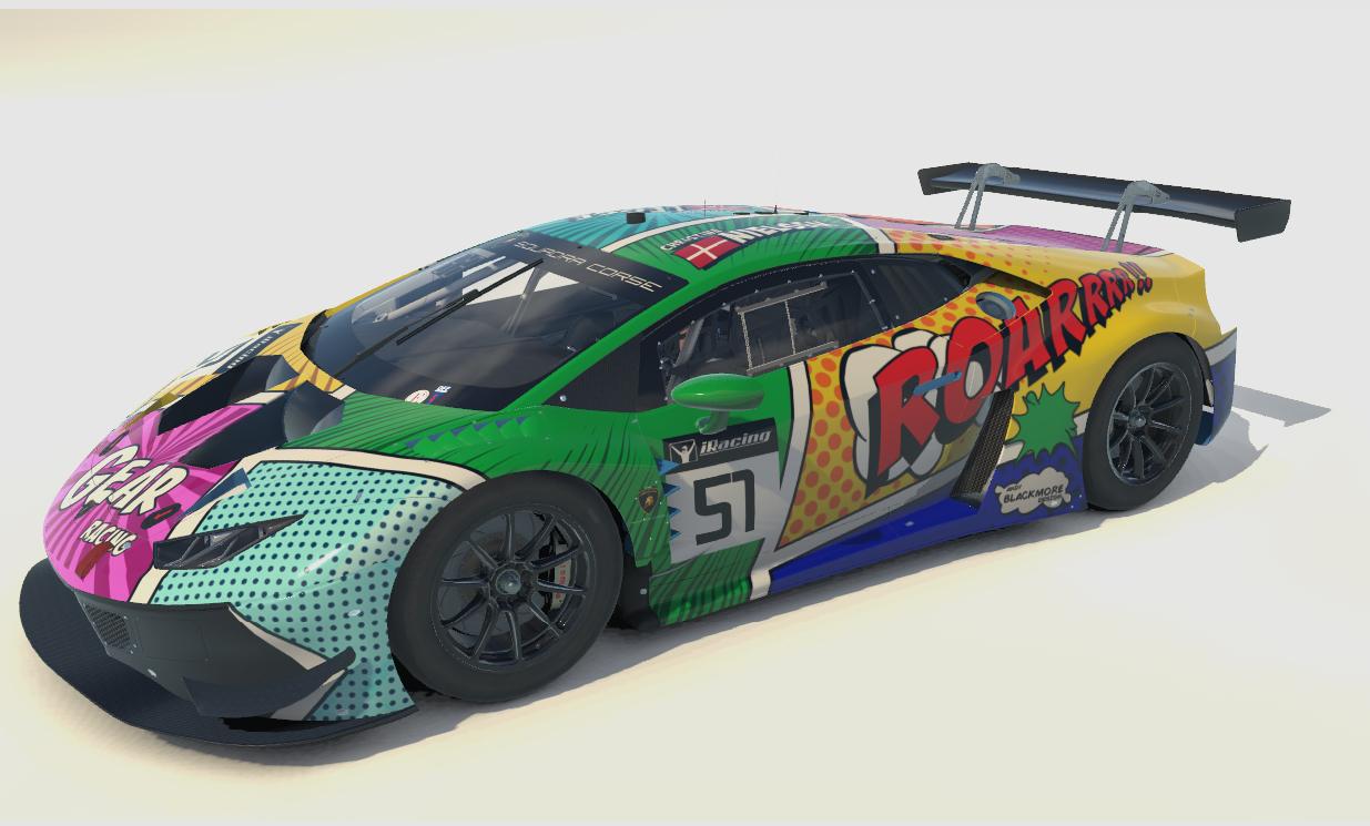 Lamborghini Huracan GT3 EVO - GEAR Grasser Racing Art Car 2020 by Neil ...