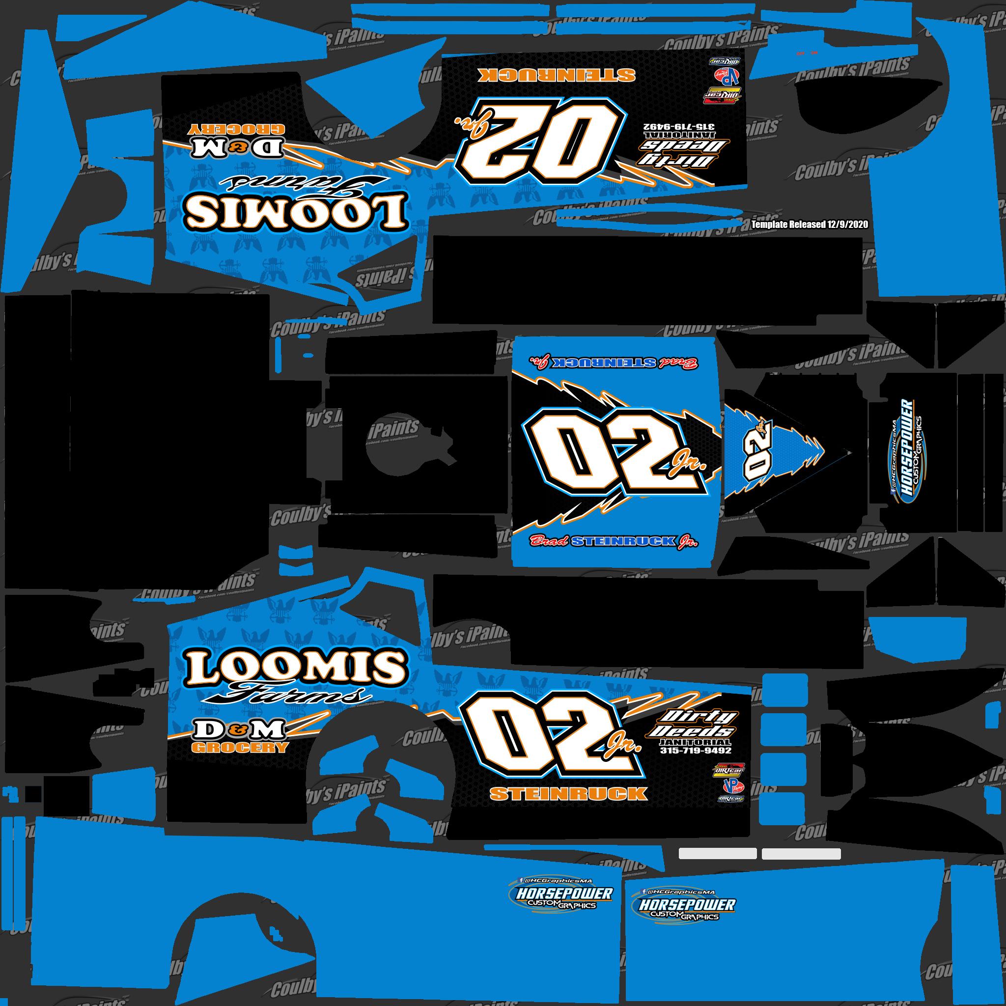 Brad Steinruck Jr Big Block Modified by Sheldon H. - Trading Paints