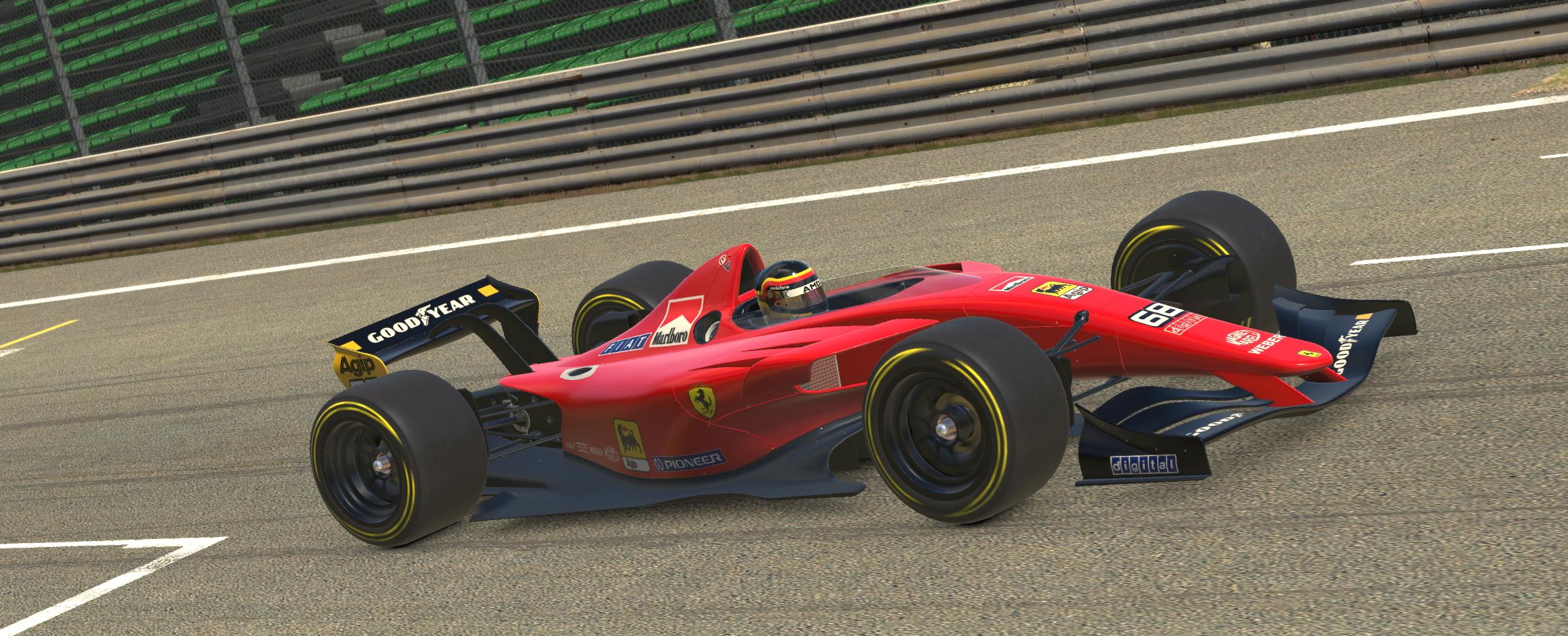 Ferrari 642/3 - Dallara iR-01 by James F. Costa - Trading Paints