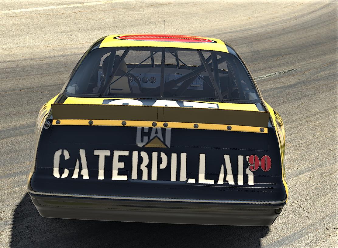 CAT-sponsored 87 Thunderbird by Christopher Rives - Trading Paints
