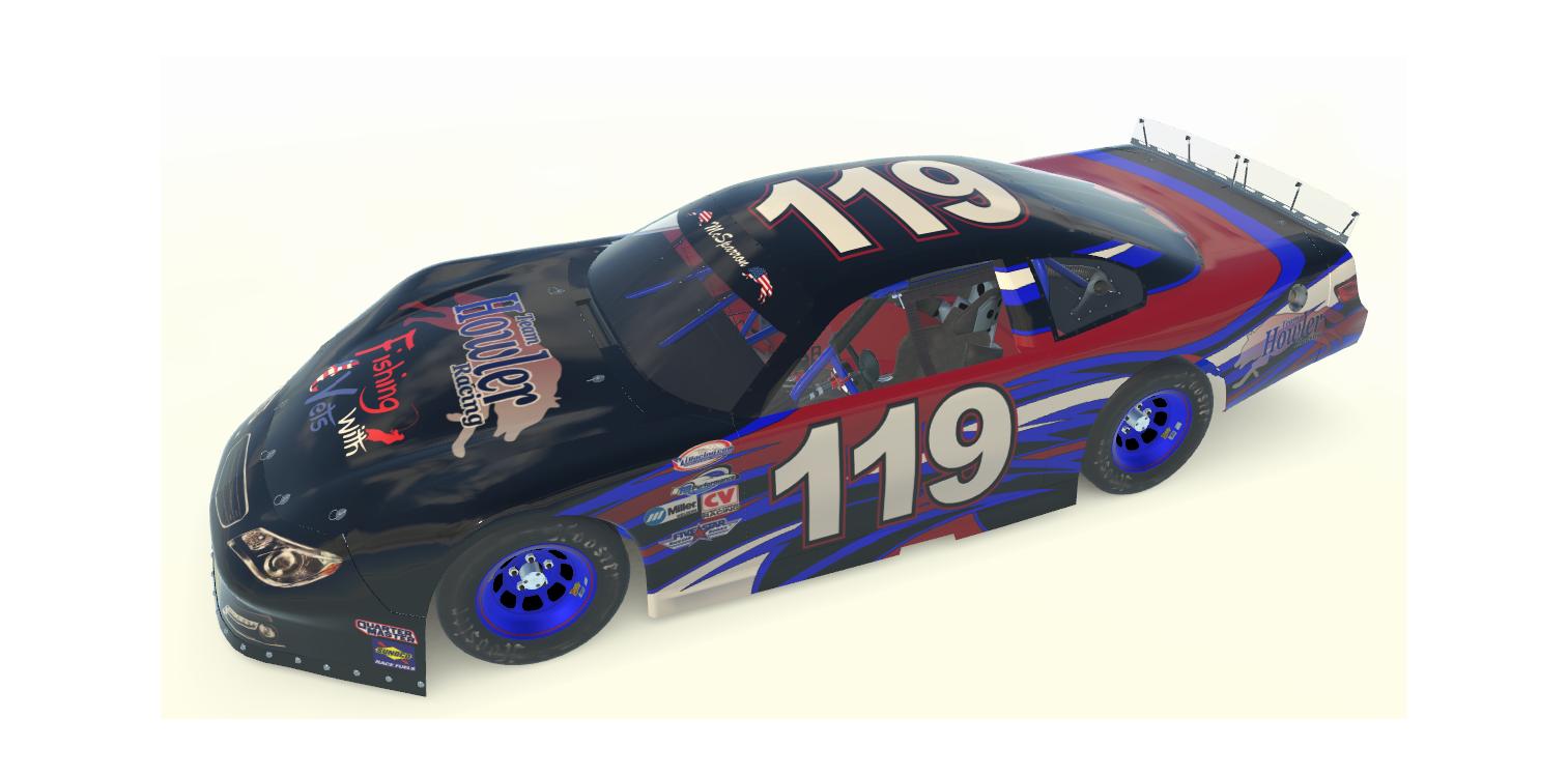 Jason McSparron Super Late Model by Robert C. - Trading Paints