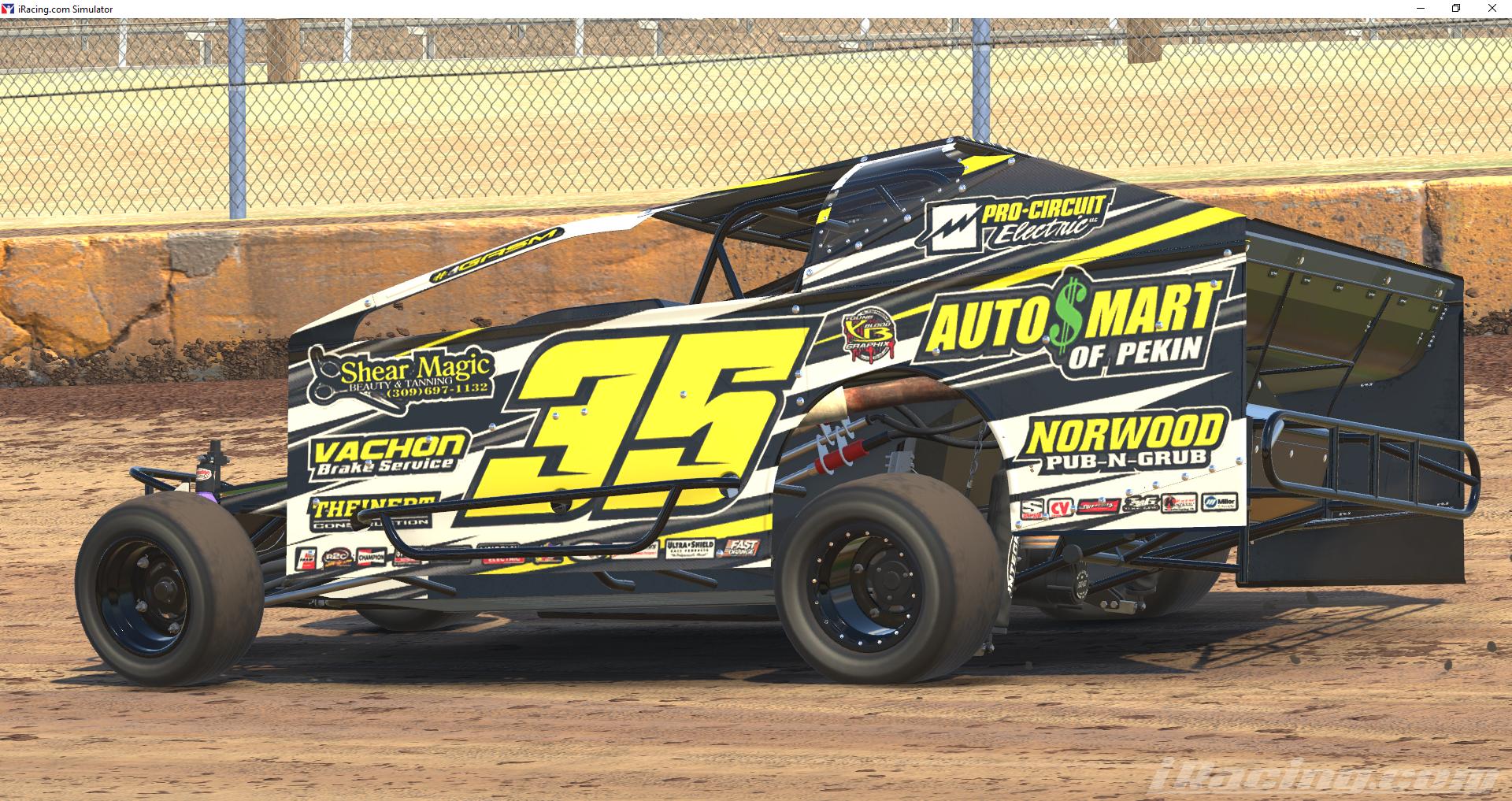 Austin Simpson Big Block Modified by Austin Simpson - Trading Paints