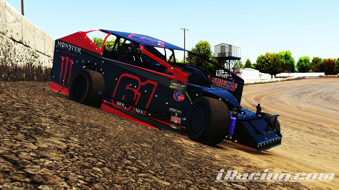 Jacob Denneys Big Block Modified by Caleb Shietze - Trading Paints