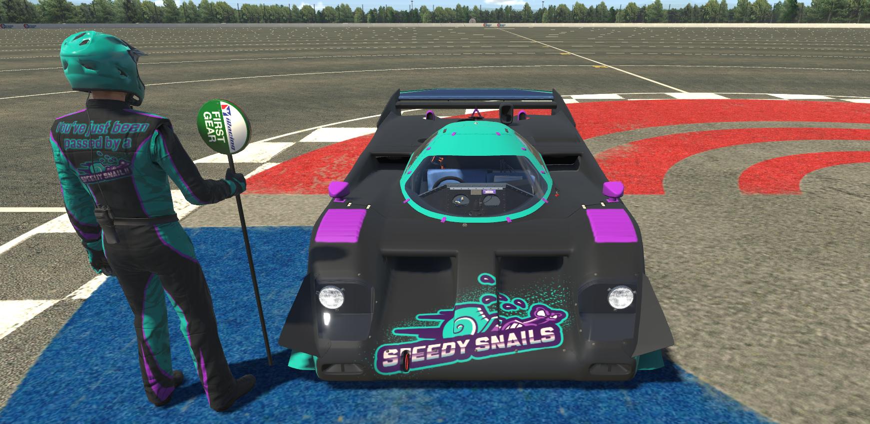 Speedy Snails - Nissan GTP ZX-T by Dennis F. - Trading Paints