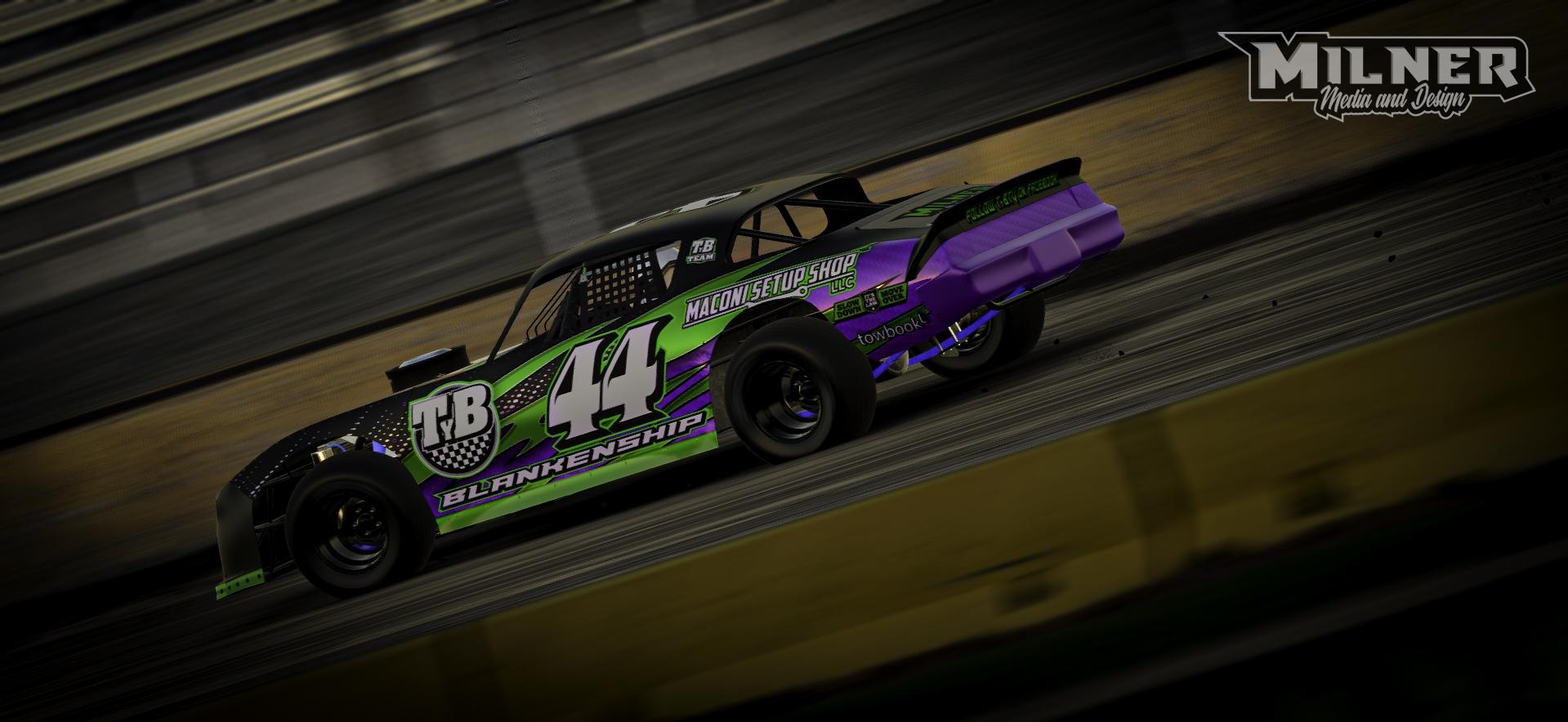 Tyler Blankenships Dirt Street Stock by Charlie Milner - Trading Paints