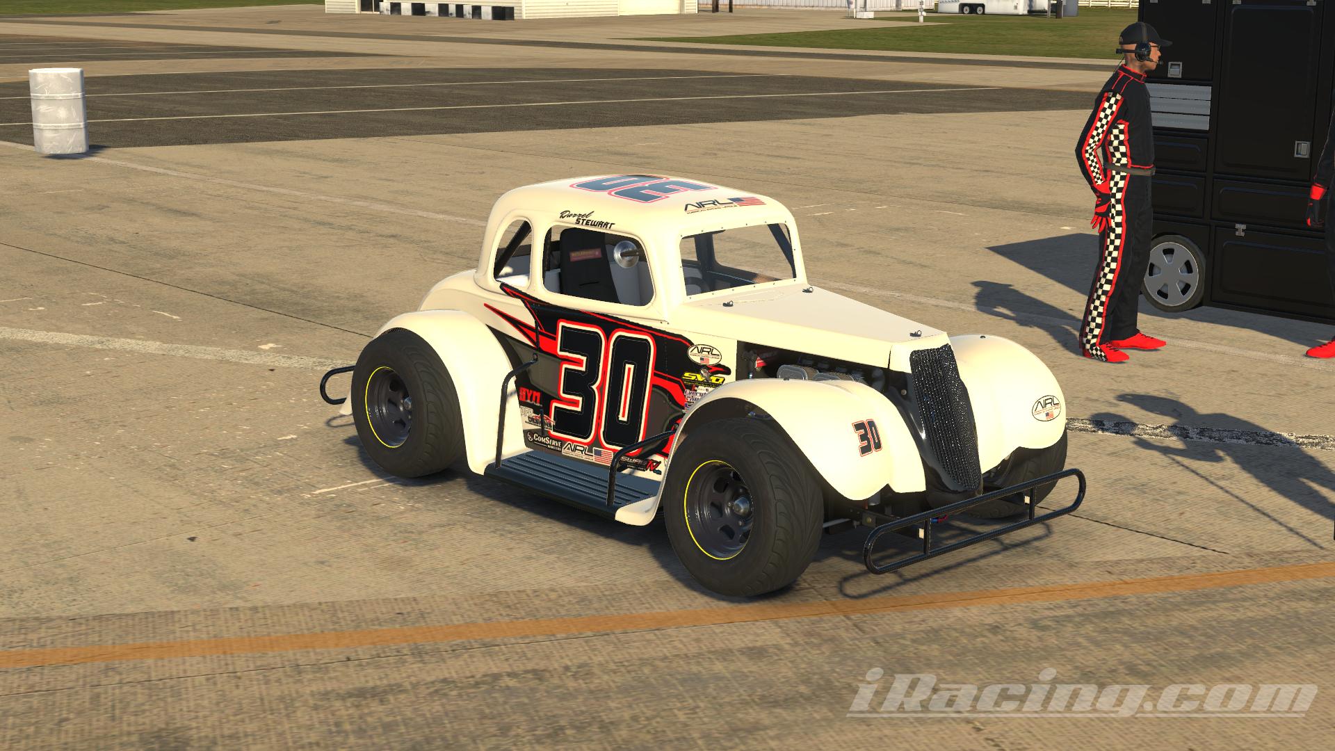 DARRELL STEWART AIRL WINTER NATIONALS Legends Car 2021 by David Polenz ...