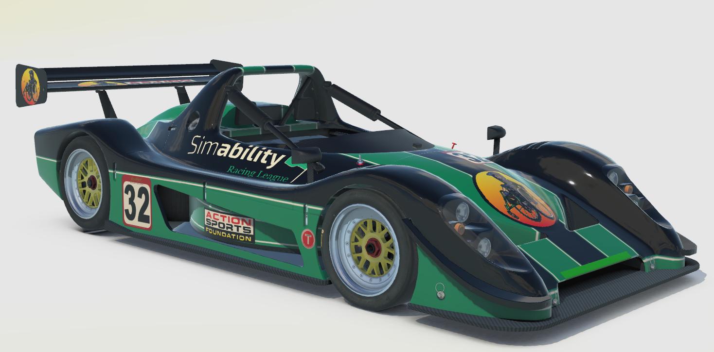 SimAbility ASF Radical SR8 by Billy Wise - Trading Paints