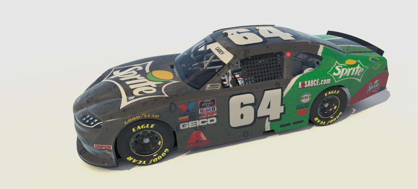 Sprite xFinity Toyota Supra by Reed Garey - Trading Paints