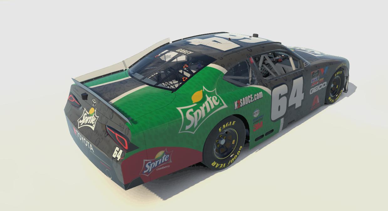 Sprite xFinity Toyota Supra by Reed Garey - Trading Paints