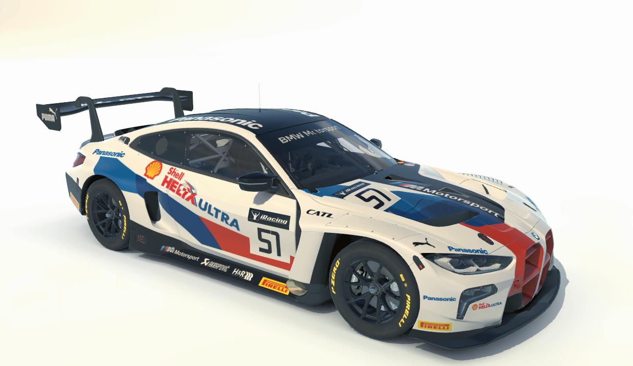 BMW Motorsport White Red Edition by Thomas Nolden - Trading Paints