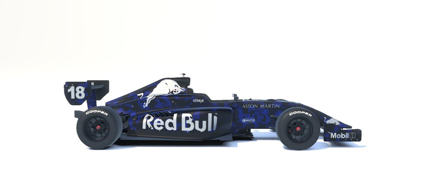 2018 Red Bull RB14 Camo by Juan Pablo Tedin - Trading Paints