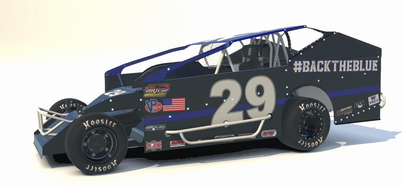 #Backtheblue by Dylan Ackart - Trading Paints
