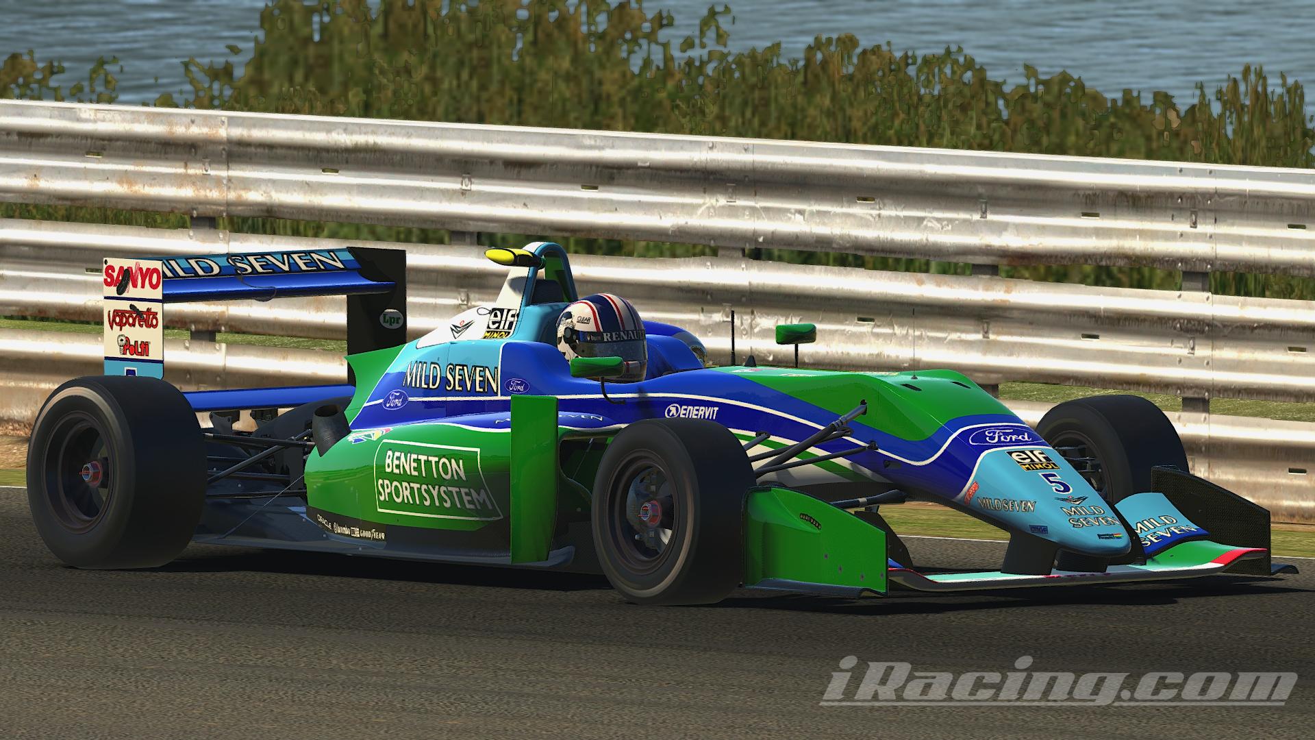 Dallara 1994 F1 Benetton B194 by Patrick Ramirez - Trading Paints