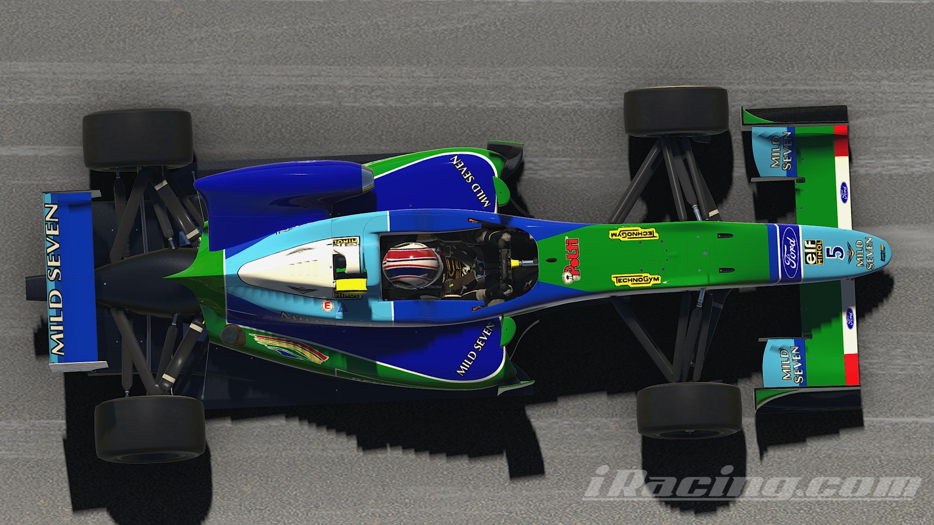 Dallara 1994 F1 Benetton B194 by Patrick Ramirez - Trading Paints