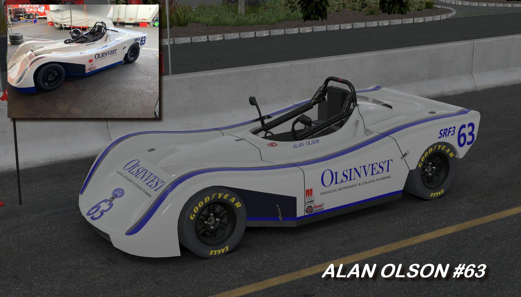 Alan Olson SRF #63 Olsinvest by Michel Beaulieu - Trading Paints