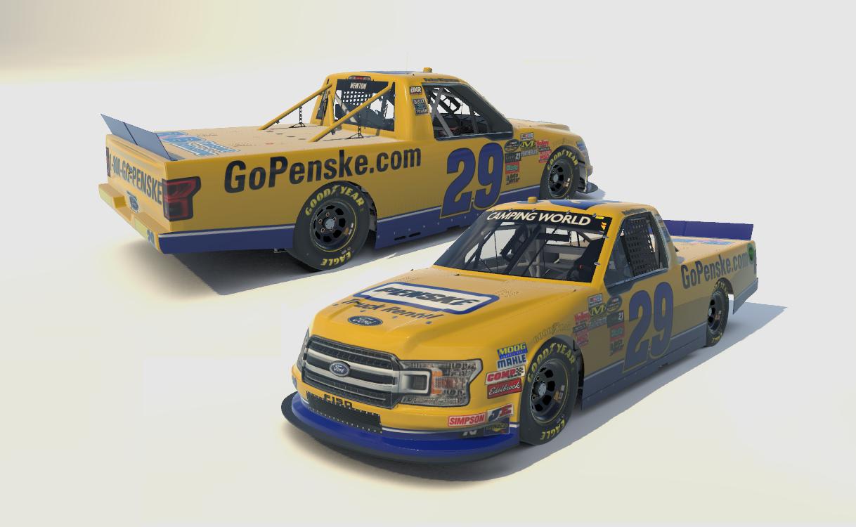 2011 #29 Parker Kligerman Penske Ford F150 by Marshall Newton - Trading ...
