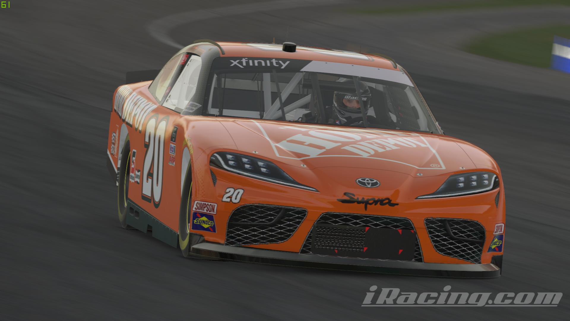 Tony Stewart 2005 Home Depot Supra NO NUM by Nick P. - Trading Paints