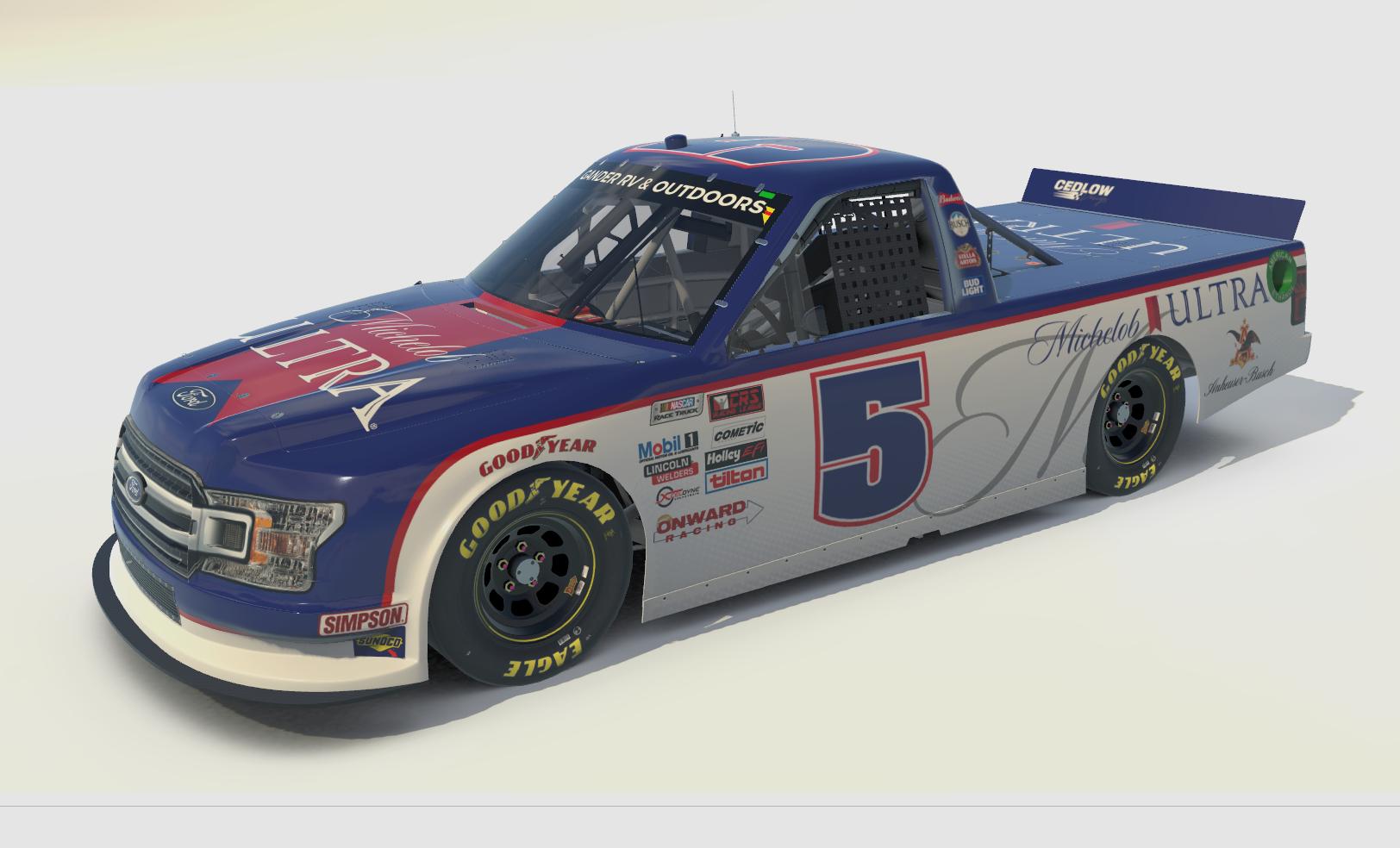 Michelob Ultra NASCAR Ford F150 by Travis C. - Trading Paints