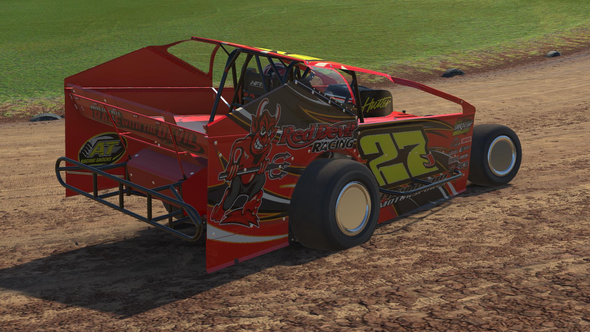 Matt Stewart Red Car Numbers by Dan Sider - Trading Paints