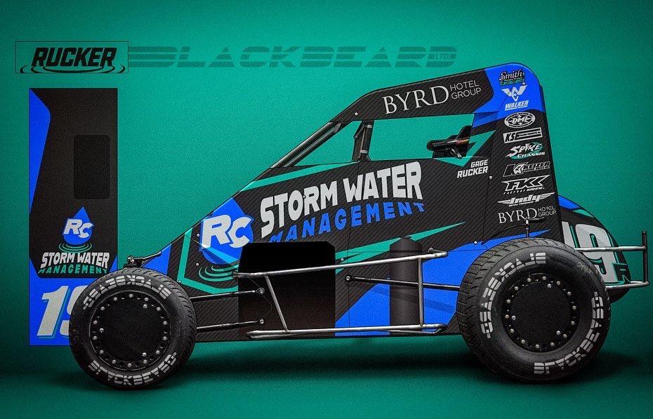 2021 Gage Rucker Chili Bowl With # by Koleton Anderson - Trading Paints