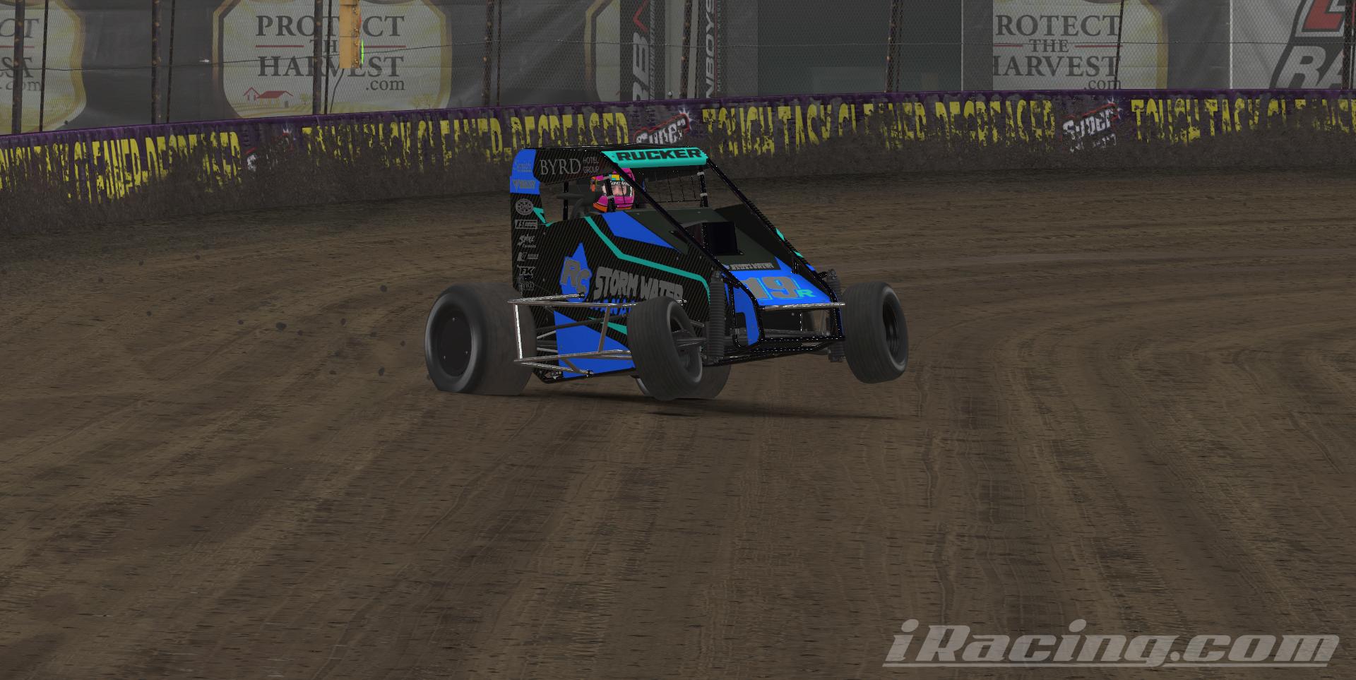 2021 Gage Rucker Chili Bowl With # by Koleton Anderson - Trading Paints