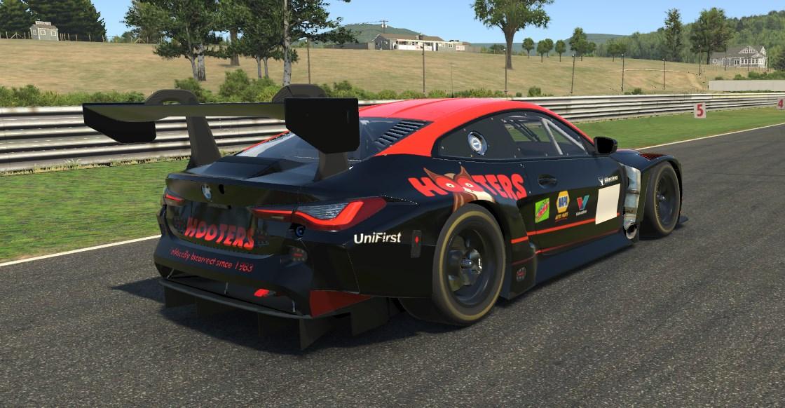 hooters night owl BMW M4 GT3 by Mark B. - Trading Paints