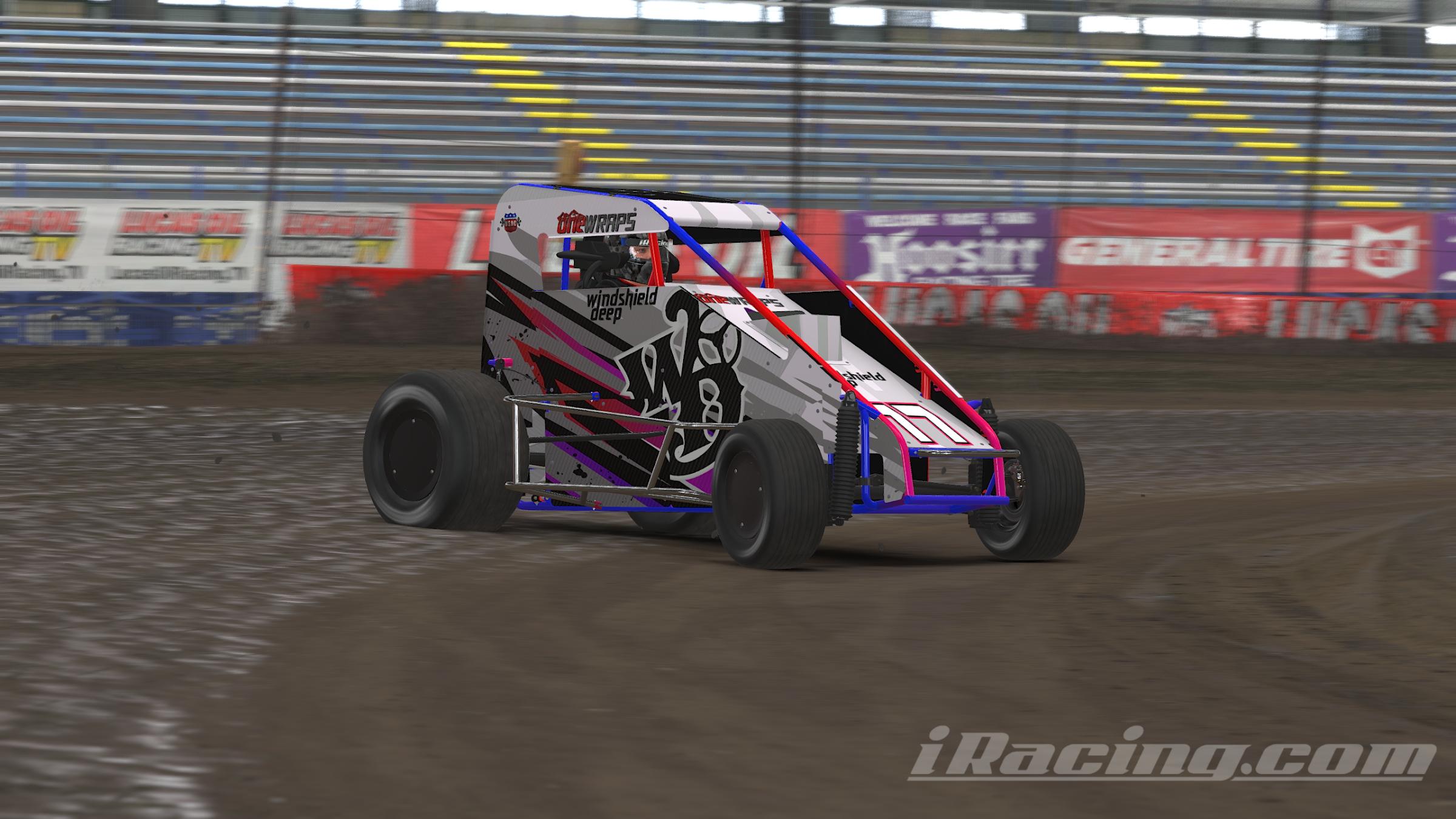 Windshield Deep - ONEwraps - Midget by Dylon Wilson - Trading Paints