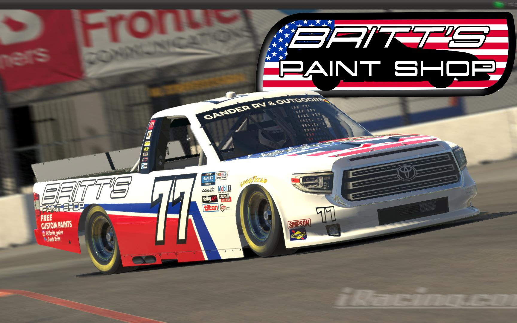 Britt Paint Shop Toyota Tundra by Jack Britt - Trading Paints