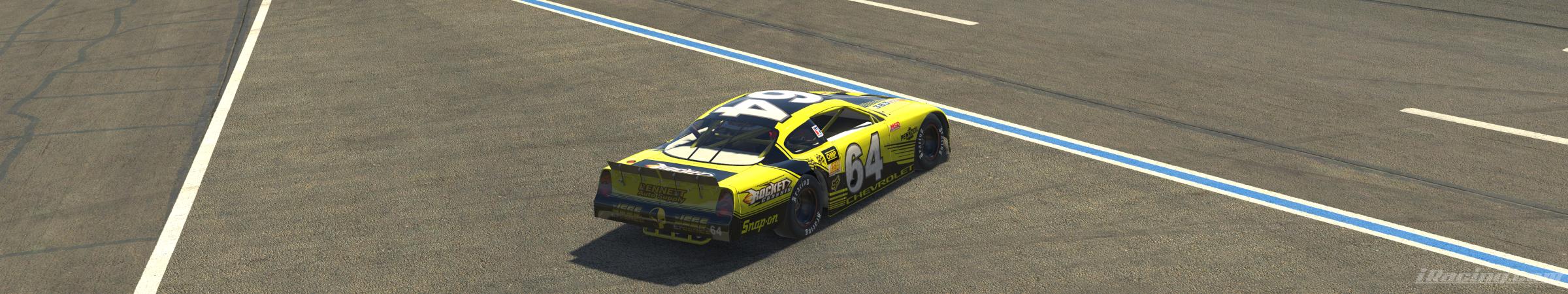 BLACK AND YELLOW LATE MODEL by Shawn B. - Trading Paints