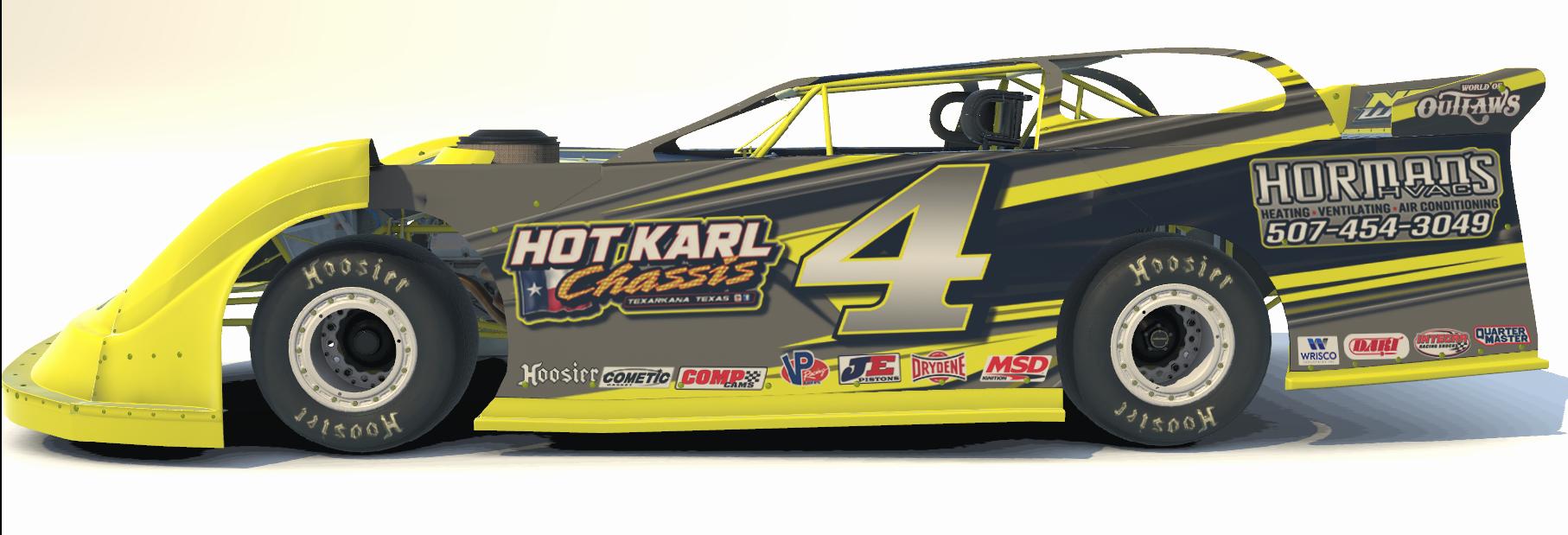 Logan Timms 20 Late Model by Derek Line - Trading Paints