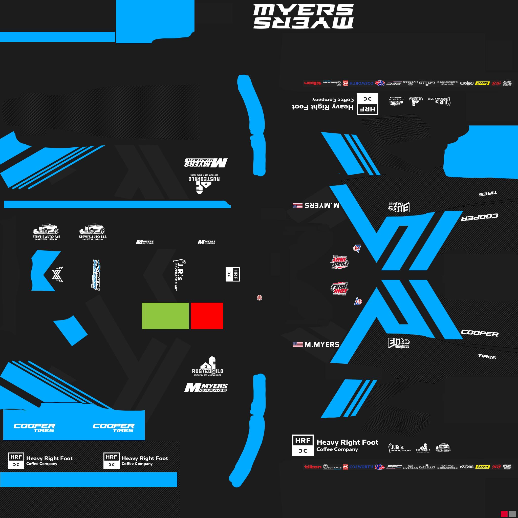 Indy Pro PM18 MMR by Michael B Myers - Trading Paints