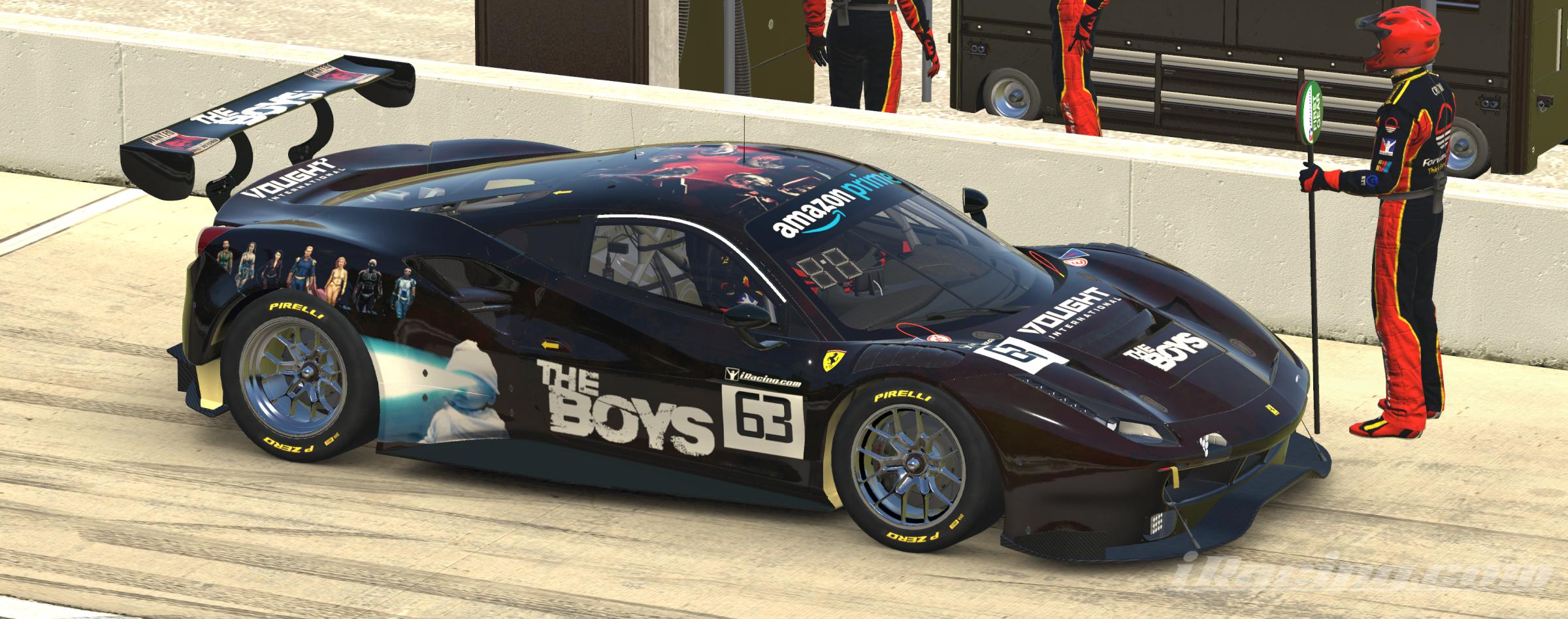 The Boys Season 1 & 2 Ferrari by John Rubino - Trading Paints