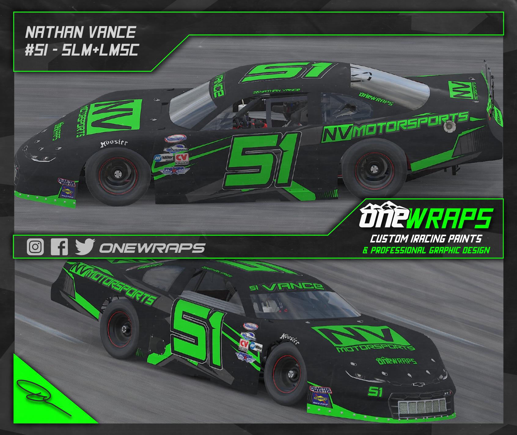 Nathan Vance SLM by Dylon Wilson - Trading Paints