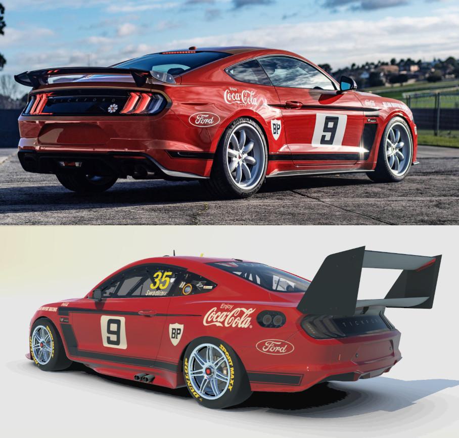 Tickford Trans-Am GT Mustang by Chris Swadling - Trading Paints